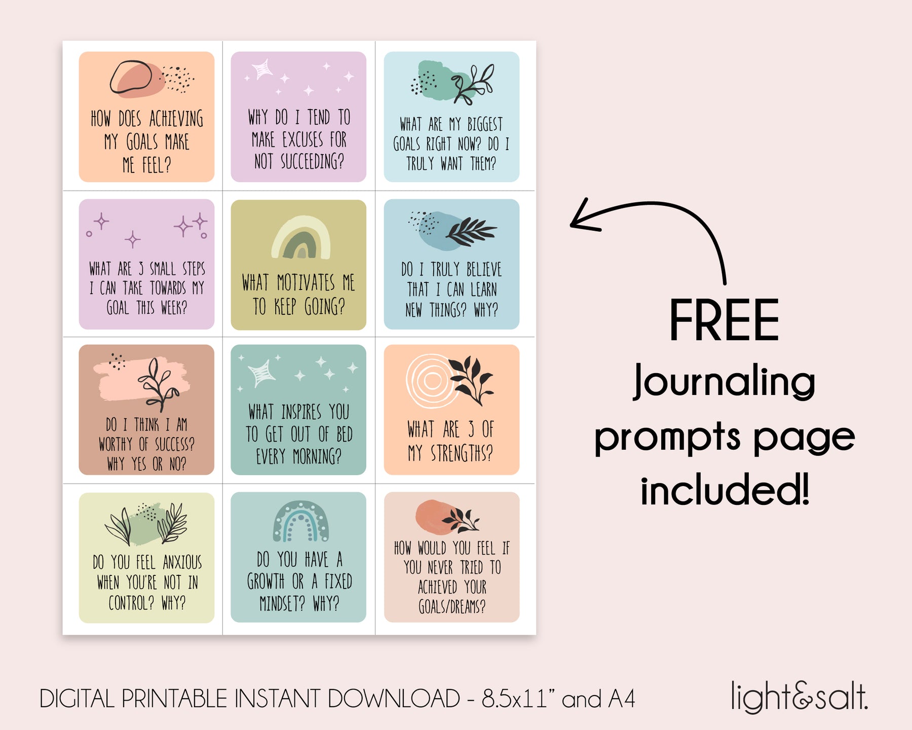 Self worth discovery therapy bundle – LightandSaltDesign