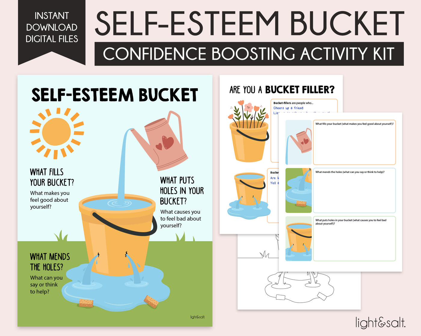The Self Esteem Bucket Confidence Activity For Kids LightandSaltDesign the-self-esteem-bucket-confidence-activity-for-kids-lightandsaltdesign