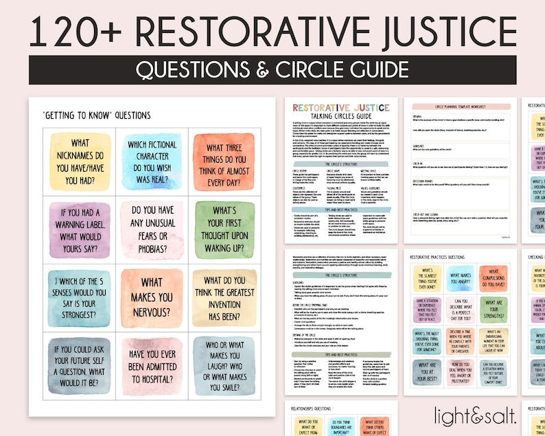Restorative Justice – LightandSaltDesign